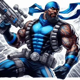 Blue Rage | Open Source Superheroes Wikia | Fandom