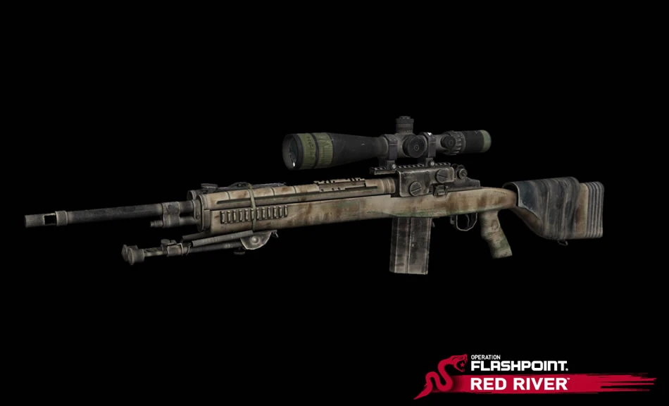 M14 Sniper Rifle Usmc