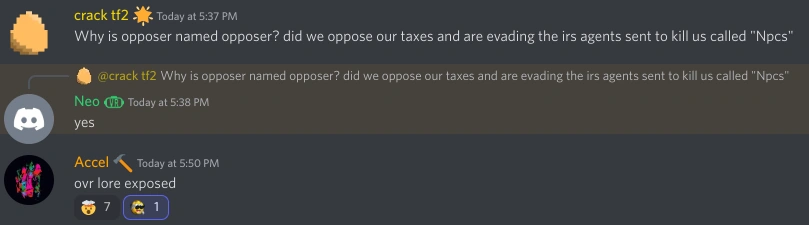 Community-Lore | OPPOSER VR Wiki | Fandom