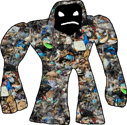 Garbage Monster | Oprah Makes Cartoons Wiki | Fandom