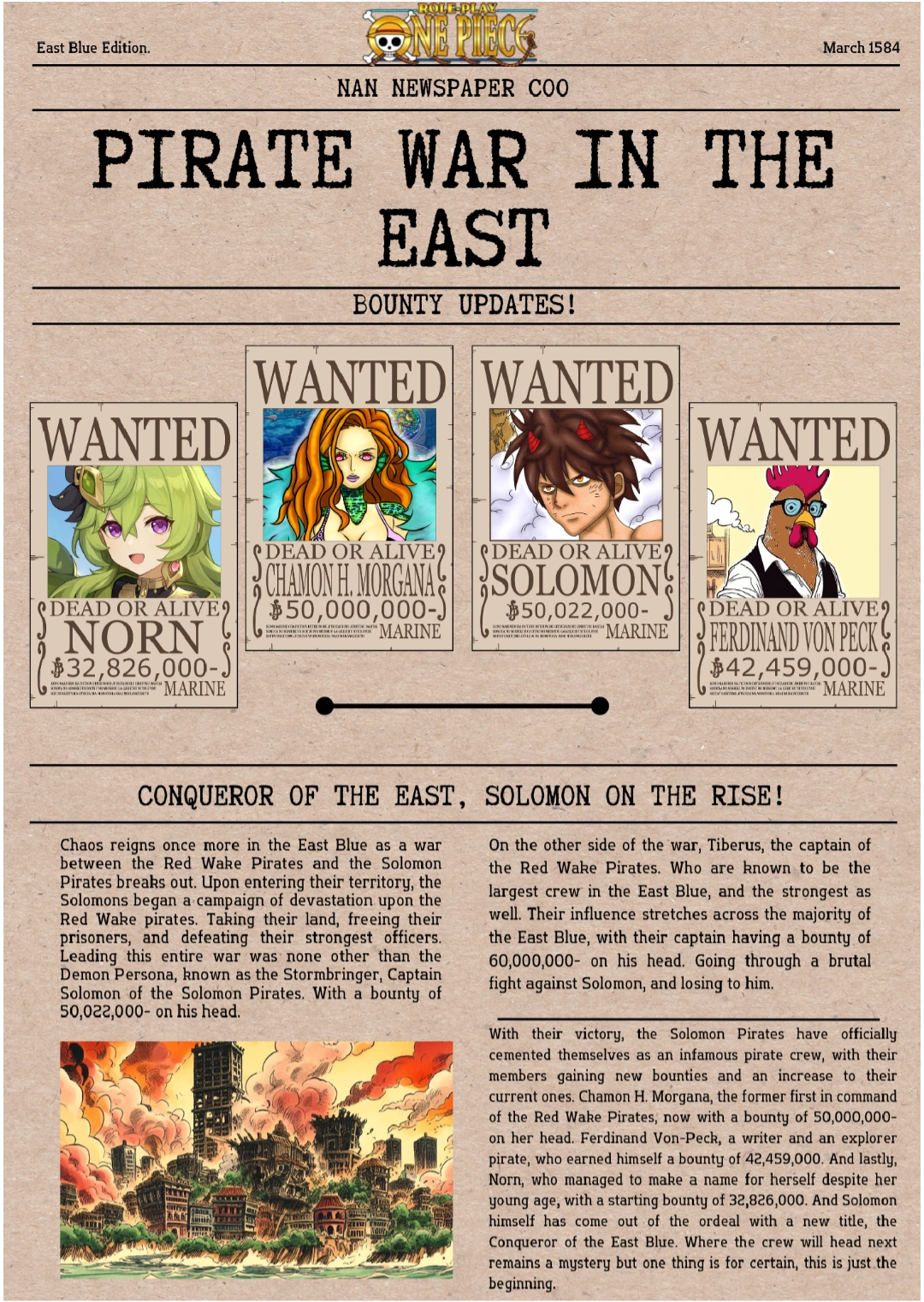 (News Coo) Pirate War In The East | One Piece Role-Play Wiki | Fandom