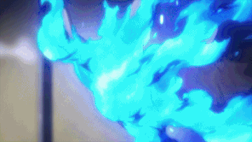 Blue Fire Animated Gif