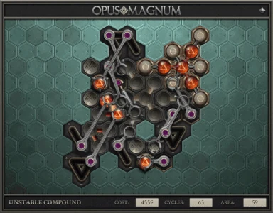 Unstable Compound | Opus Magnum Wiki | Fandom