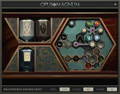 Reconstructed Solvent | Opus Magnum Wiki | Fandom