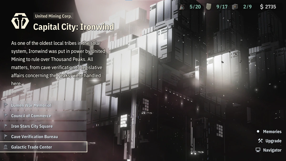 Capital City: Ironwind | OPUS Wikia | Fandom