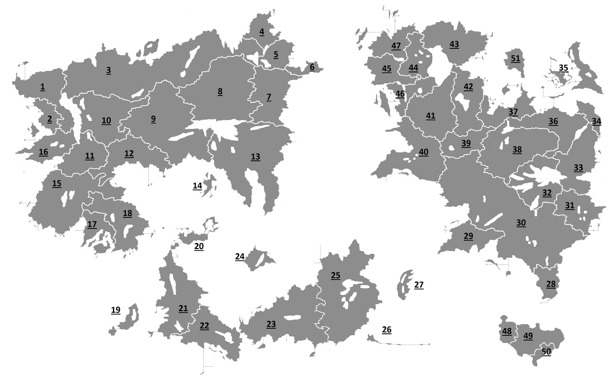 Landenlijst | Oracle wiki | Fandom
