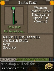 Earth Staff | Orake Wikia | Fandom