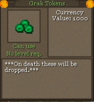 Grak Tokens | Orake Wikia | Fandom