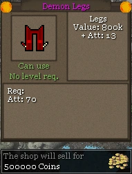 Demon Legs | Orake Wikia | Fandom