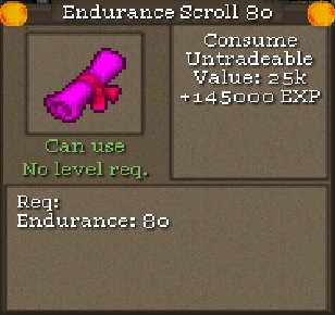 Endurance Scroll 80 | Orake Wikia | Fandom