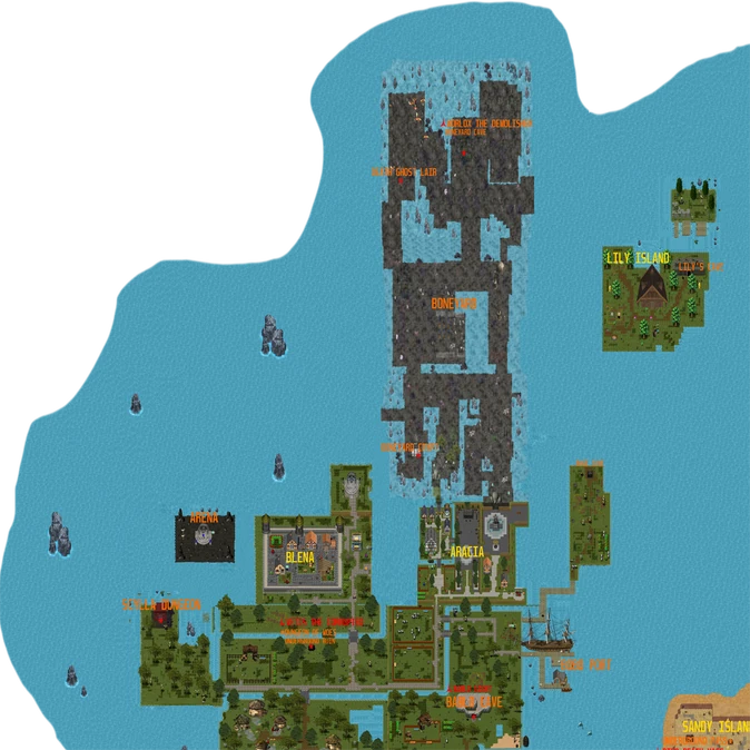 Map | Orake Wikia | Fandom