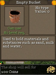Empty Bucket | Orake Wikia | Fandom