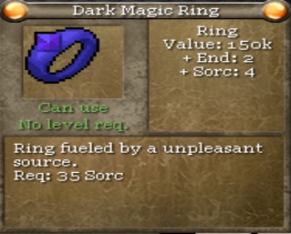 Dark Magic Ring | Orake Wikia | Fandom
