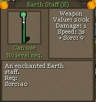 Earth Staff (E) | Orake Wikia | Fandom