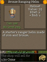 Bronze Ranging Helm | Orake Wikia | Fandom