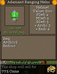 Adamant Ranging Helm | Orake Wikia | Fandom