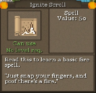 Ignite Scroll | Orake Wikia | Fandom