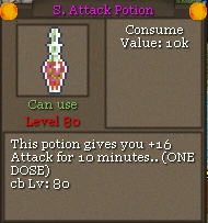 Super Attack Potion | Orake Wikia | Fandom