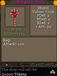 Off-Hand Fire Mace | Orake Wikia | Fandom