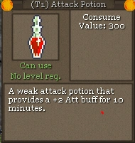 (T1) Attack Potion | Orake Wikia | Fandom