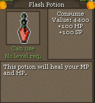 Flash Potion | Orake Wikia | Fandom