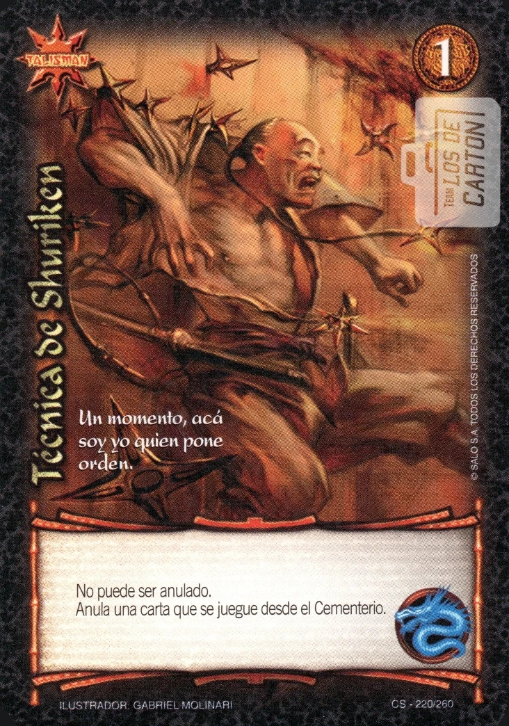 Técnica de Shuriken (CS 220/260) | Wiki Oráculo Crónicas MYL | Fandom