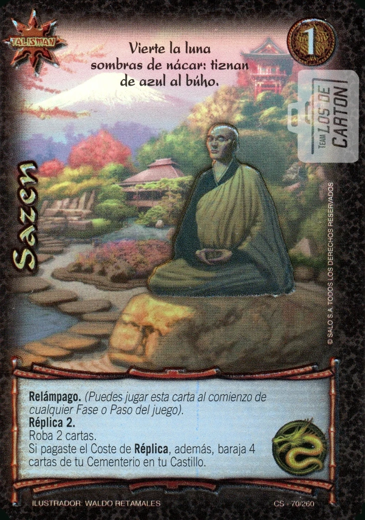 Sazen (CS 070/260) | Wiki Oráculo Crónicas MYL | Fandom