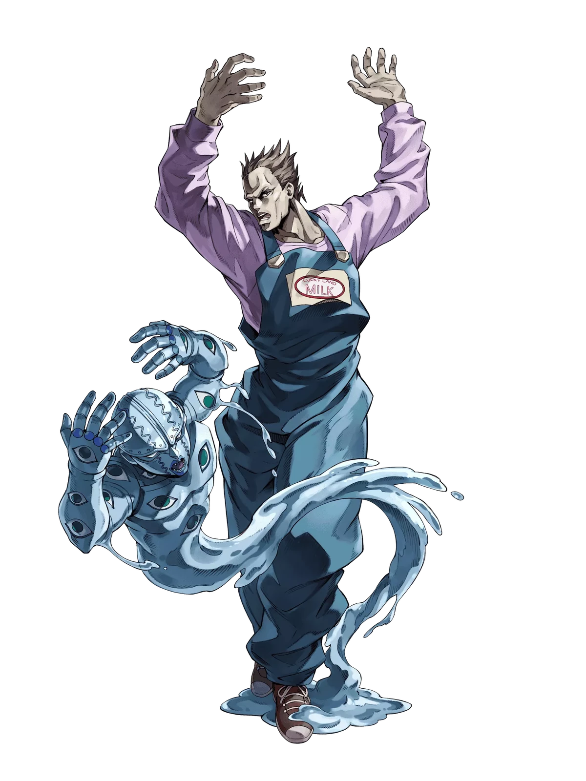 (Death Row Inmate Angelo) Anjuro Katagiri | JJBA Ora Ora Overdrive Wiki ...