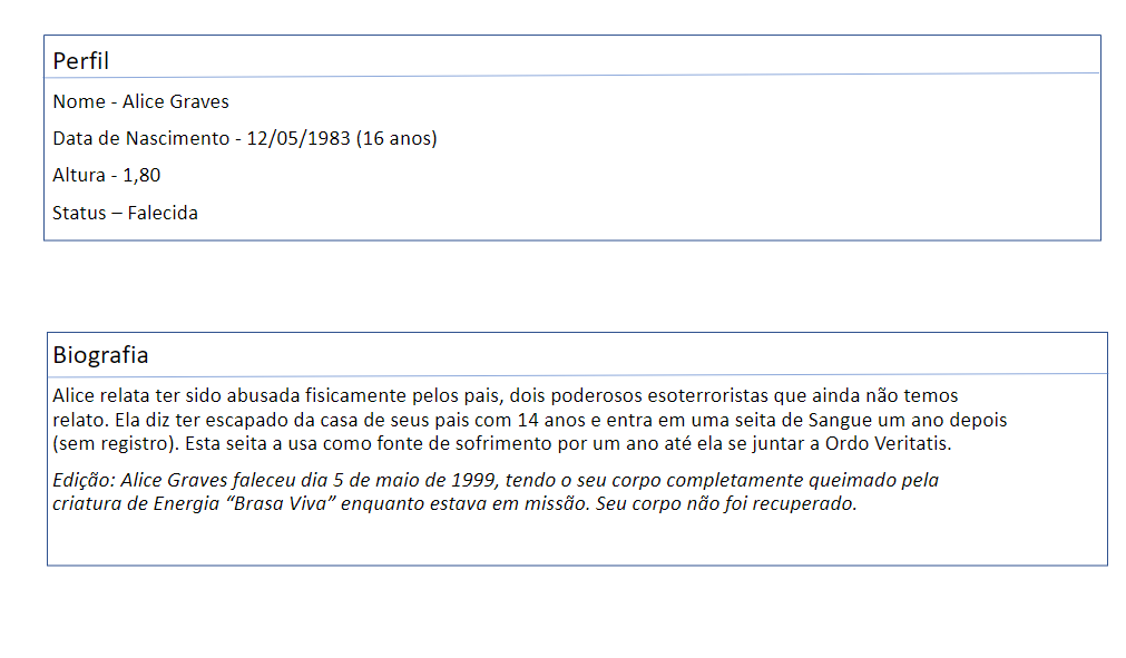 Base da Ordo Veritatis | Ordem da Verdade Wiki | Fandom