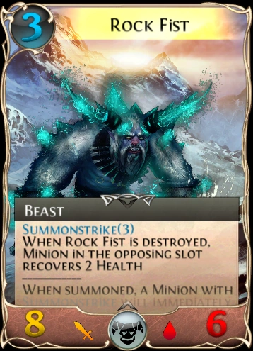 Rock Fist | Order & Chaos Duels Wiki | Fandom