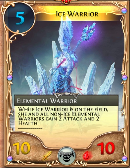 Ice Warrior Order And Chaos Duels Wiki Fandom