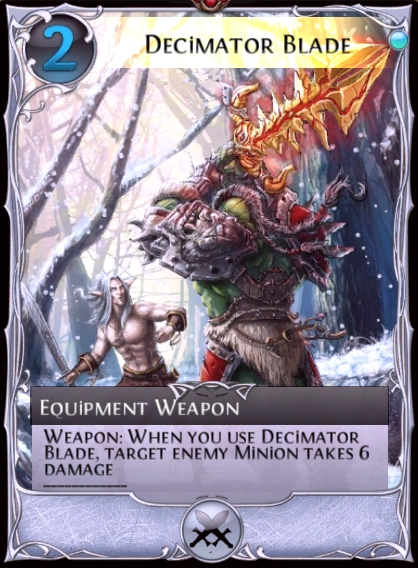 Decimator Blade | Order & Chaos Duels Wiki | Fandom