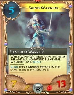 Wind Warrior | Order & Chaos Duels Wiki | Fandom