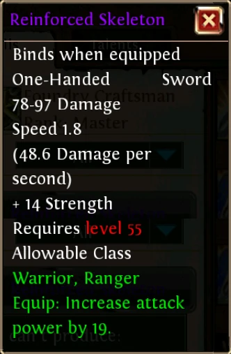 Reinforced Skeleton | Order and Chaos Online Wiki | Fandom