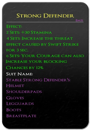 Strong Defender | Order and Chaos Online Wiki | Fandom