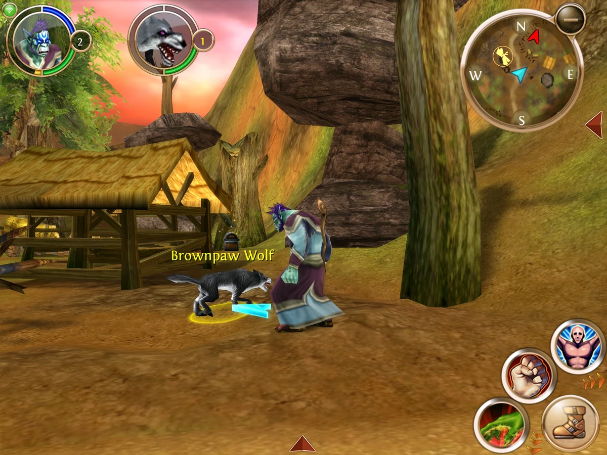 Brownpaw Wolf | Order and Chaos Online Wiki | Fandom