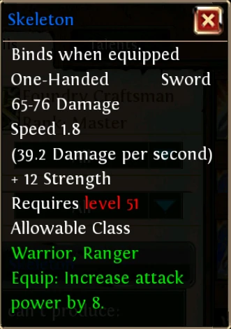 Skeleton | Order and Chaos Online Wiki | Fandom