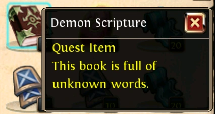 Demon Scripture | Order and Chaos Online Wiki | Fandom
