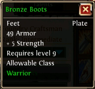 Bronze Boots | Order and Chaos Online Wiki | Fandom