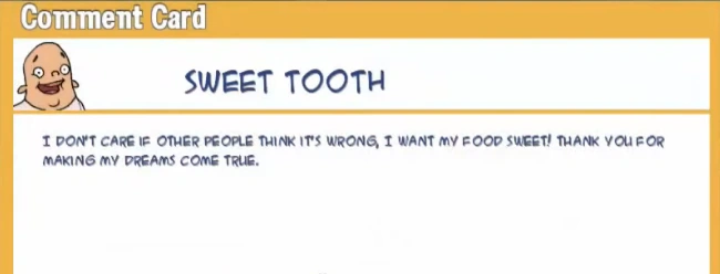 Sweet Tooth | Order-Up!! Wiki | Fandom