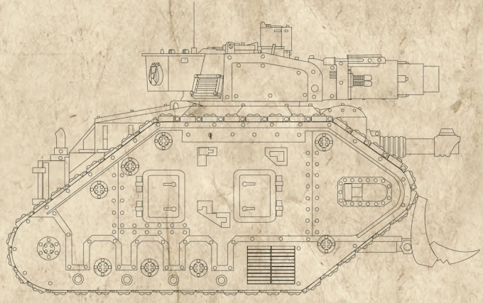 Leman Russ Conqueror, Gryphonne Pattern | Ordinatus Wiki | Fandom