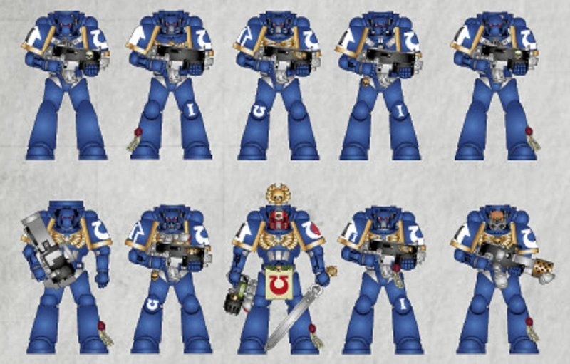 Ultramarines (Chapter), Squad Kellion | Ordinatus Wiki | Fandom