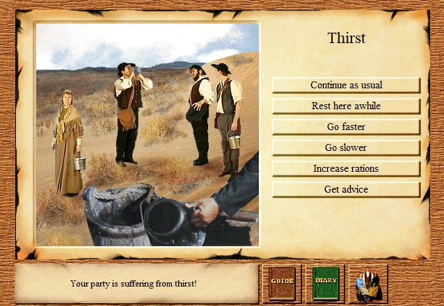 Thirst | Oregon Trail II Wiki | Fandom