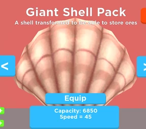 Giant shell pack | OMS Wiki | Fandom