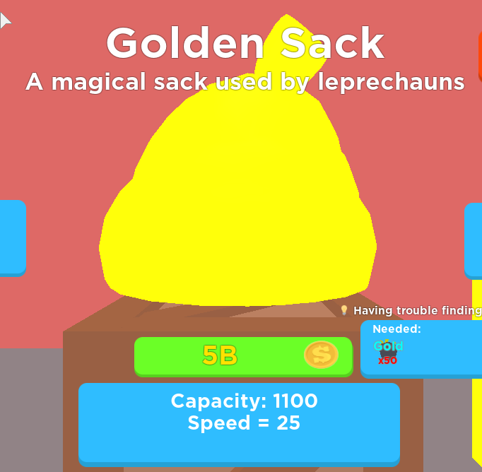 Golden Sack | OMS Wiki | Fandom