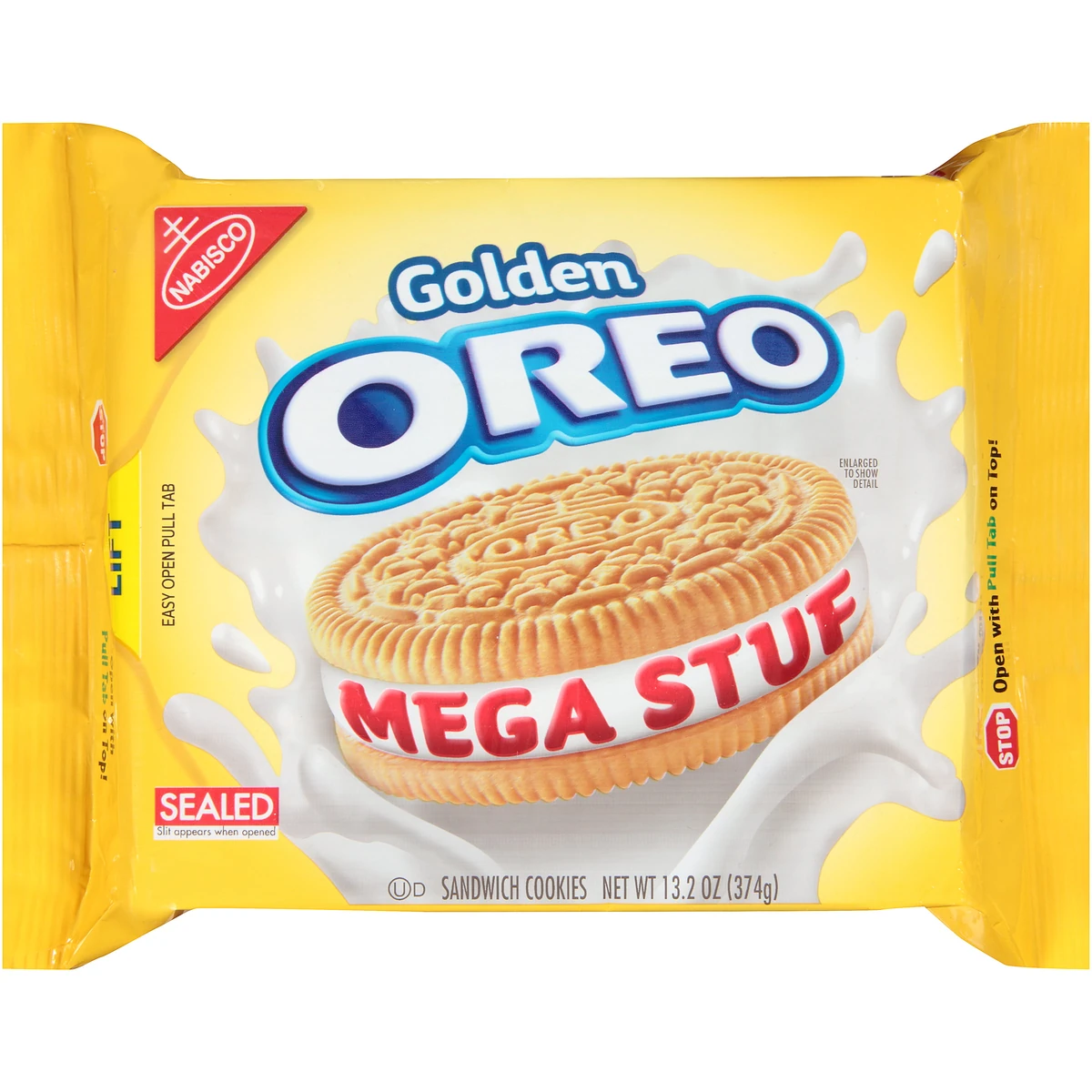 Mega Stuf Golden Oreo cookies | Oreo Wiki | Fandom