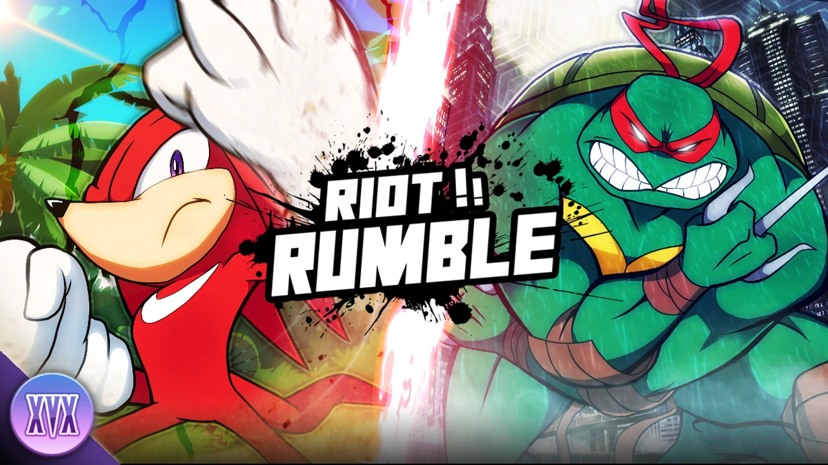Knuckles VS Raphael | Organization XVX Wiki | Fandom