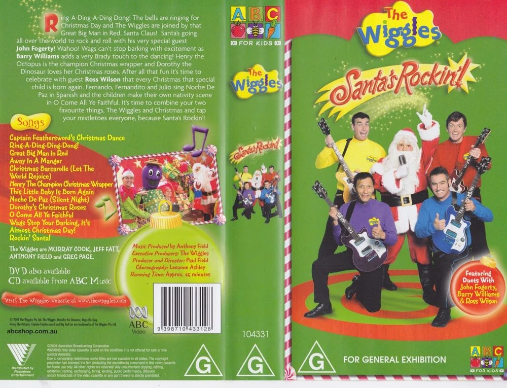 Santa's Rockin'! (video) | Original Wiggles Wiki | Fandom