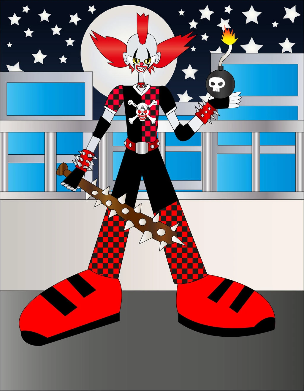 Dum-Dum the Clown | Original Characters Wiki | Fandom