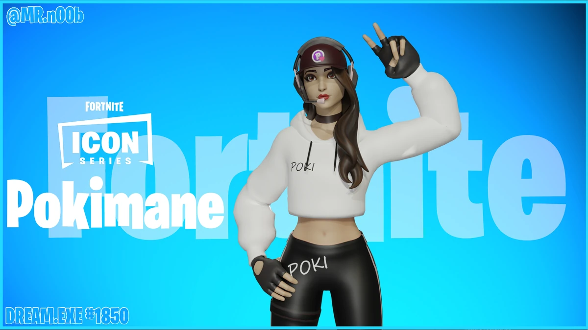 Pokimane (Fortnite Character) | Original-Characters-And-Stories Wiki ...